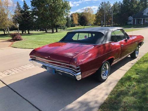 Big Block V8 Chevrolet Malibu 1968 Chevelle Malibu Convertible ...
