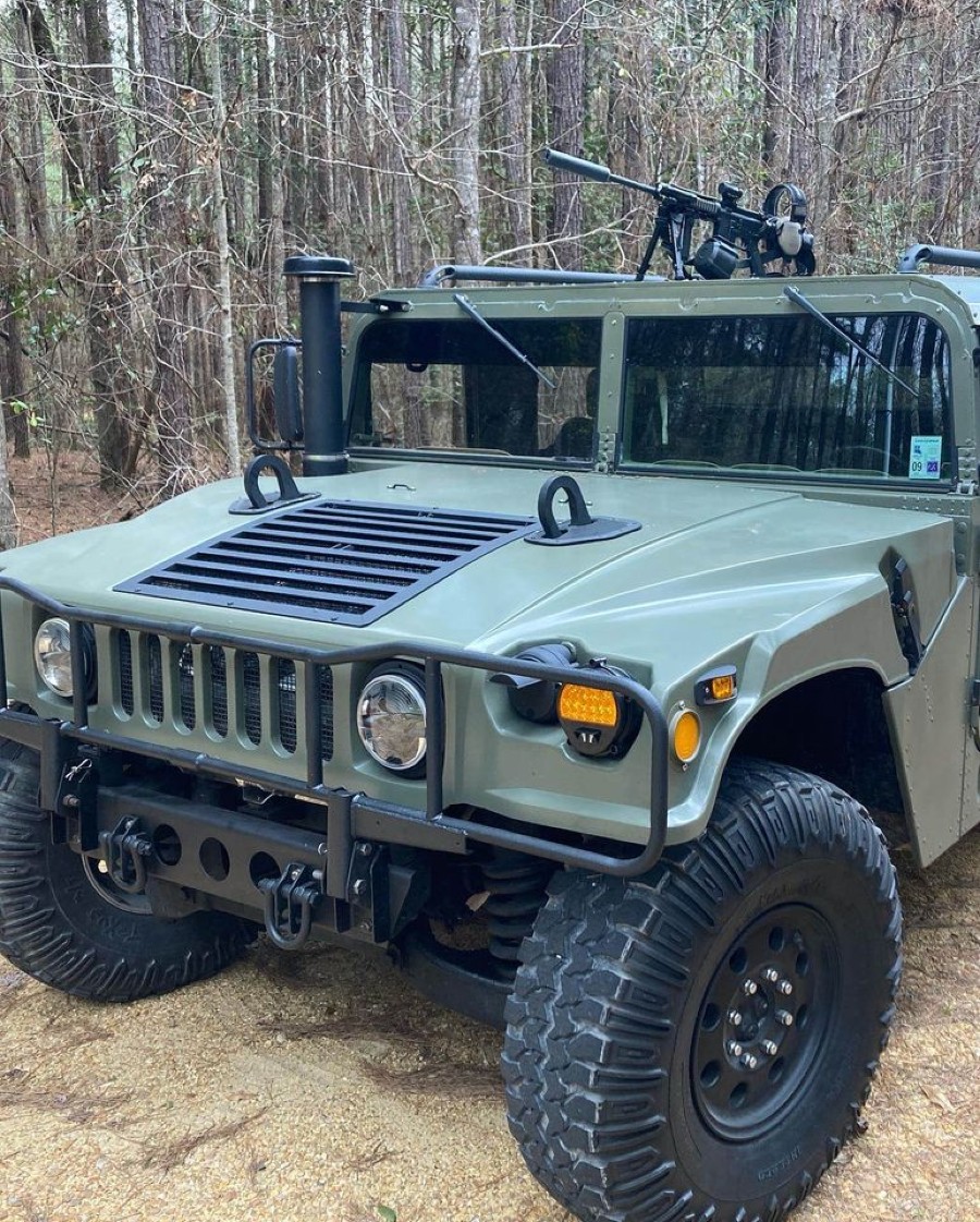 Klassiker Hummer H1 1989 Am Gereral M998 Green Hardtop + 4 X doors ...