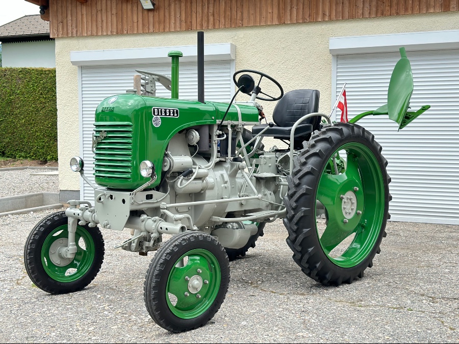 Gebraucht: EMPFEHLUNG: Steyr 15er T80a Hackfruchter incl. Wendepflug ...
