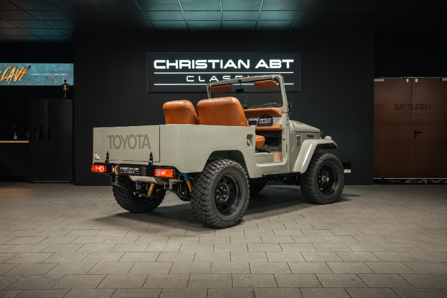 Toyota Land Cruiser FJ40 in perfektem Zustand - Classic Oldtimer