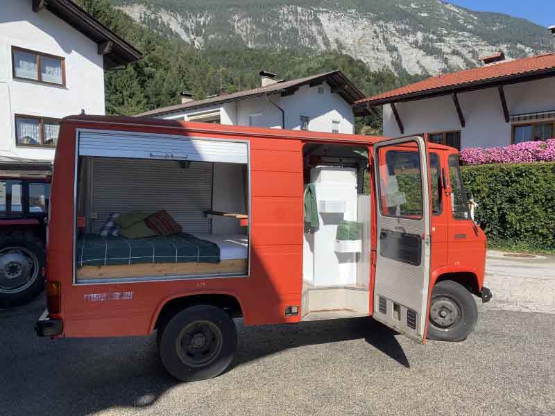 Mercedes-Benz N1 L 409 Olditmer Camper Bus - Classic Oldtimer